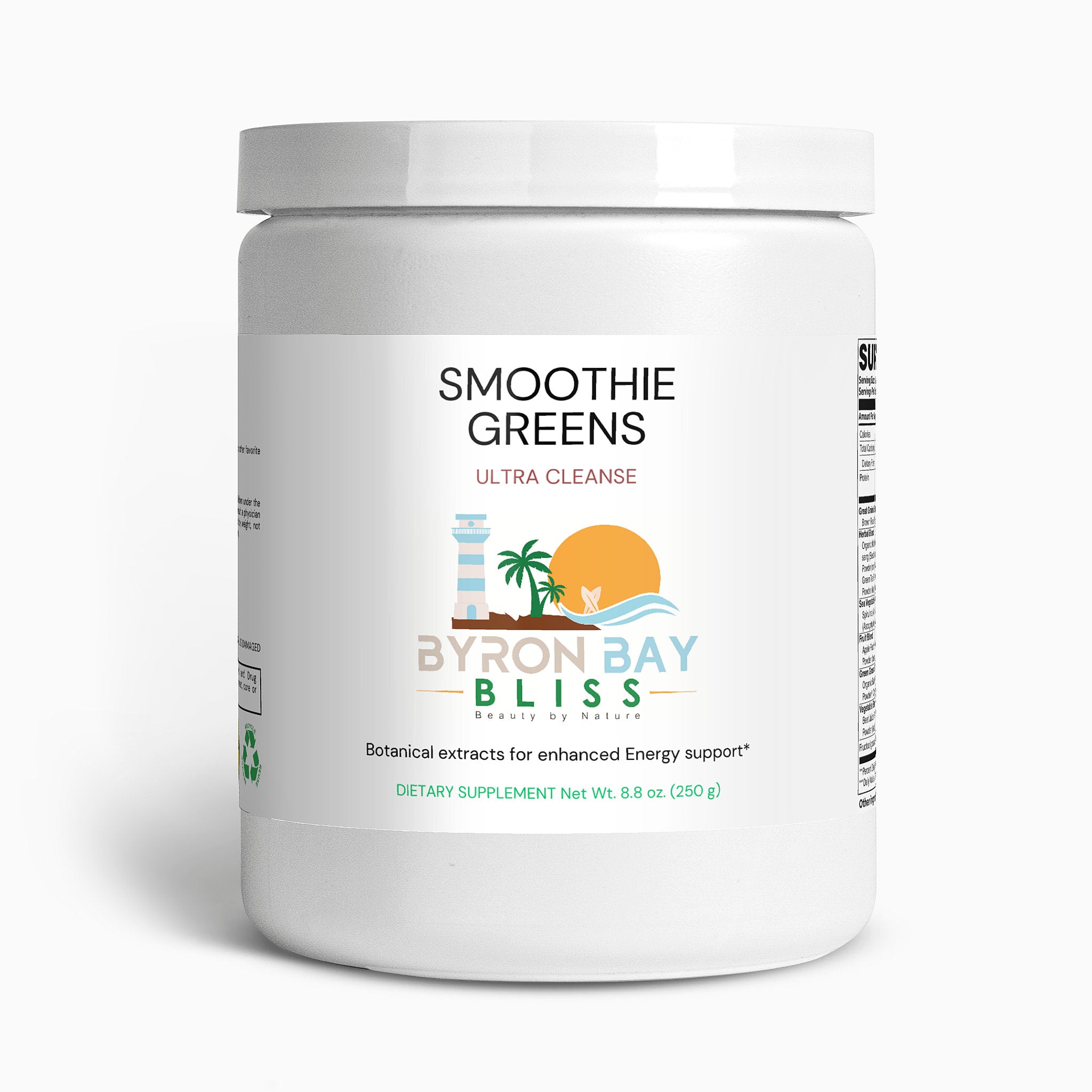 Ultra Cleanse Smoothie Greens – Byron Bay Bliss