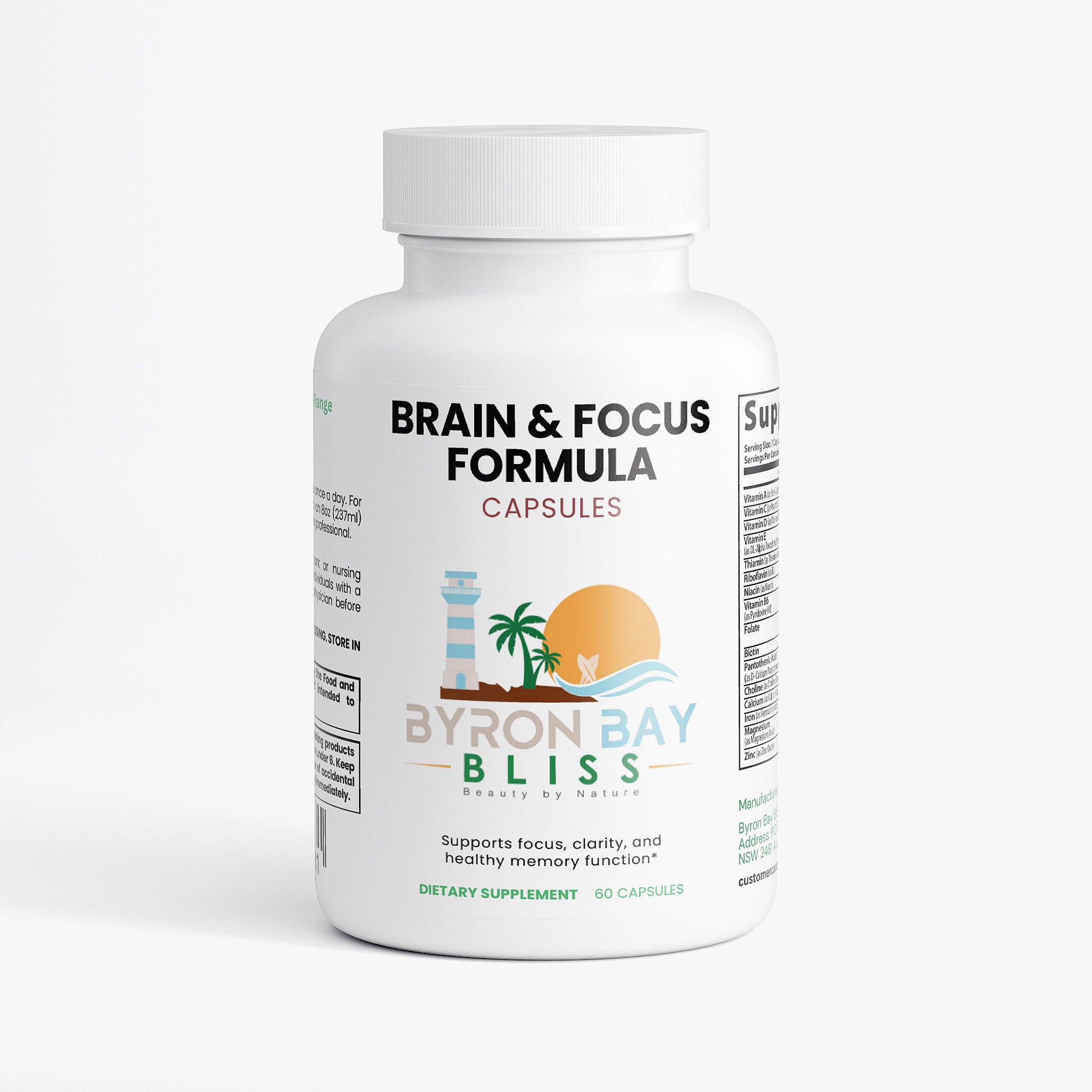 Brain & Focus Formula – Byron Bay Bliss